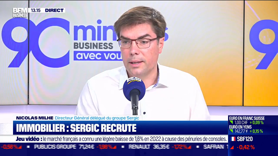 Sergic recrute et on en parle sur BFM Business. - Immobilier Lille ...